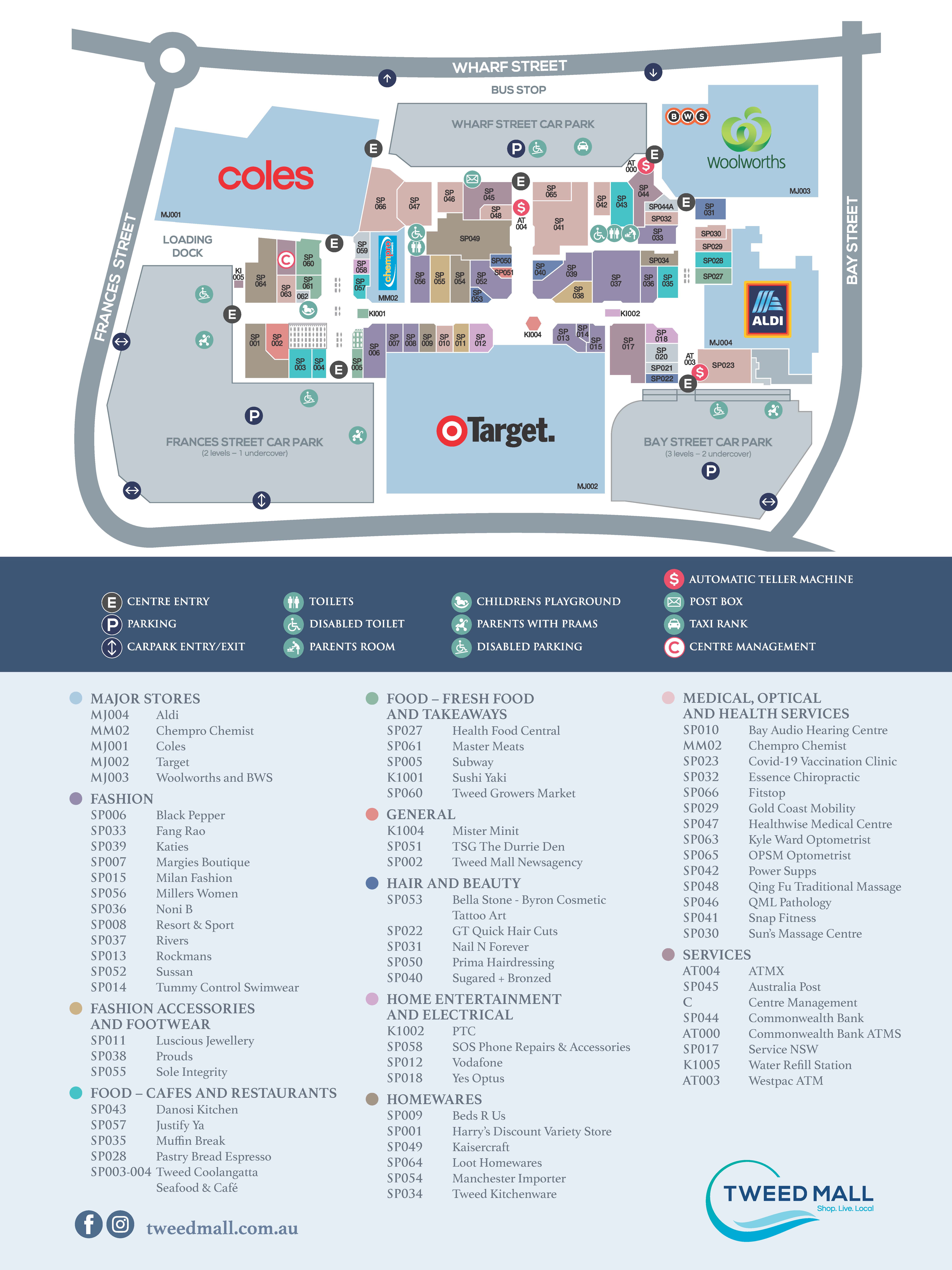 Visit – Tweed Mall